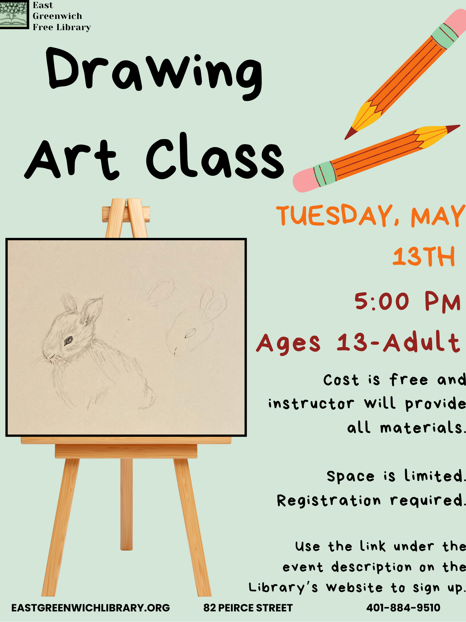 Upcoming Events | East Greenwich Free Library